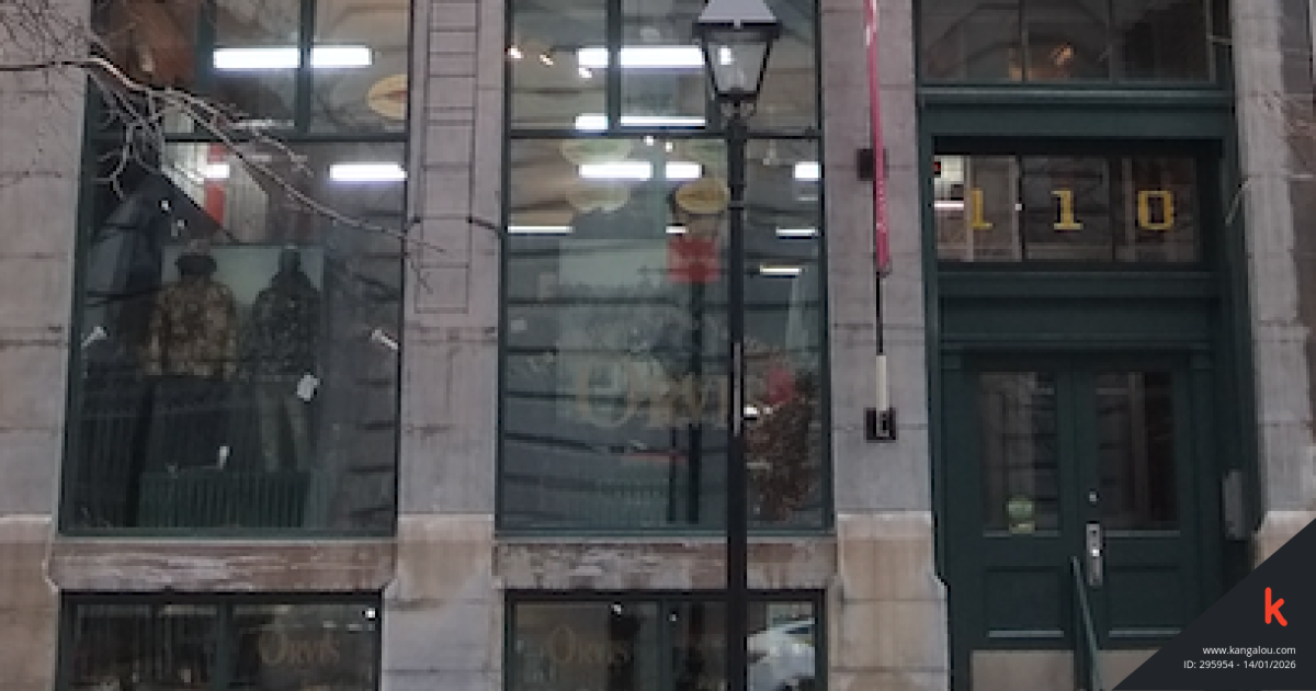 Loft for rent - 4 ½ Le Vieux-Montréal 110 Rue McGill | Kangalou