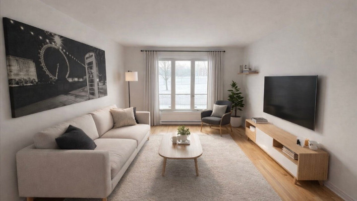 Apartment for rent - 9 ½ + Notre-Dame-de-l'Île-Perrot 651 Av. Forest ...