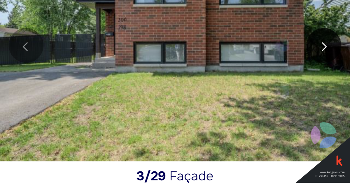 Apartment for rent - 4 ½ Deux-Montagnes 298 8e Avenue | Kangalou